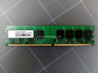 2Gb DDR2 Transcend dvostrana memorija