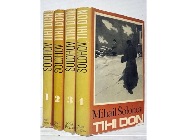 TIHI DON 4 knjige Mihail Šolohov