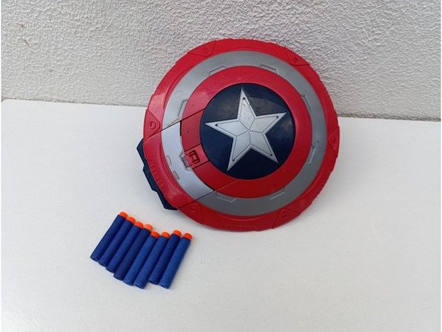 NERF Captain America Winter Soldier Stealthfire Shield