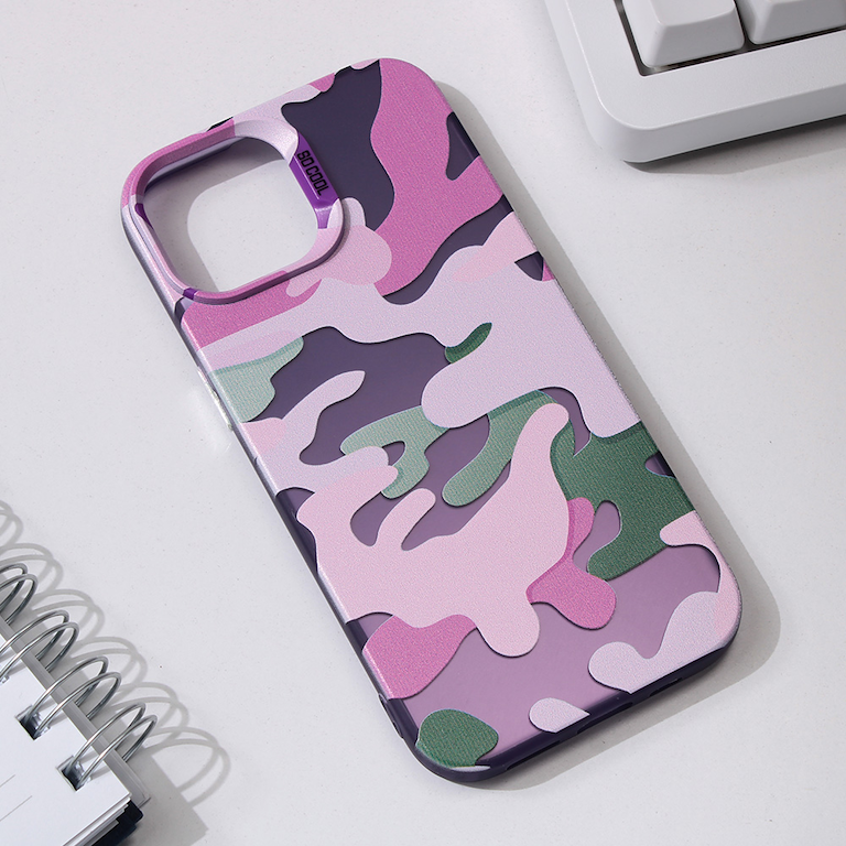 Maska(futrola) Color Wave za iPhone 15 6.1 pink