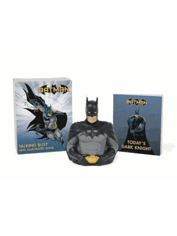 Batman: Talking Bust and Illustrated Boo