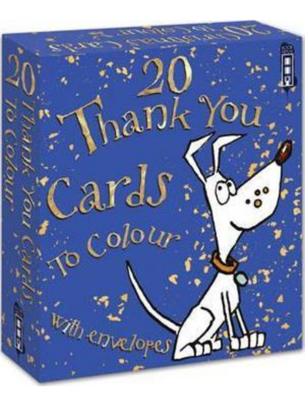 Colour Your Own: Thank You Cards