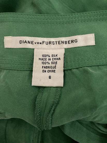 DIANE VON FURSTENBERG 100% SVILA