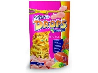 Dafiko poslastica za mačke - Drops losos 75g