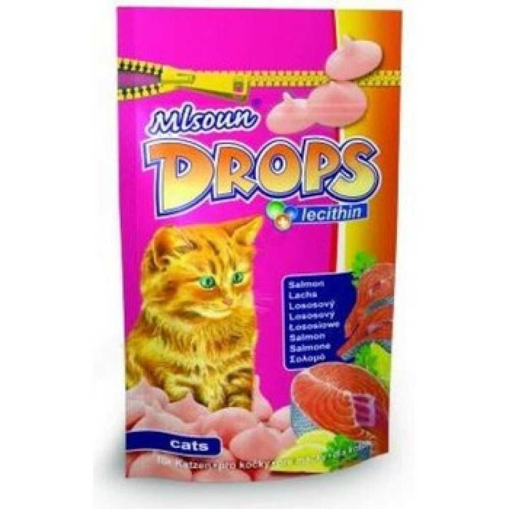 Dafiko poslastica za mačke - Drops losos 75g