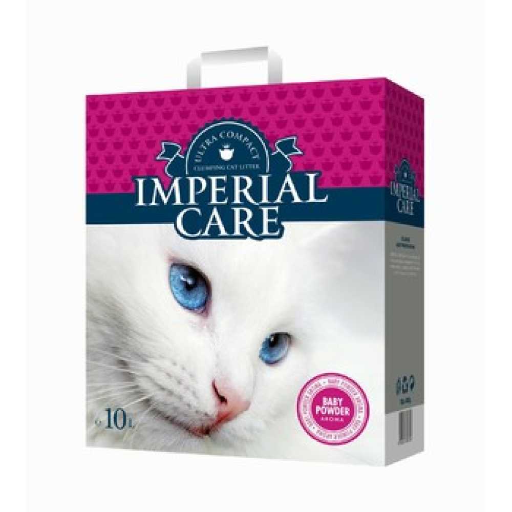 Imperial Care posip za mačke - Grudvajući Bebi puder 10kg