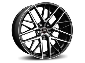 Alu felna 21X9.5 5/120 ET32 64.1 Momo RFX01 Matt Black Polished