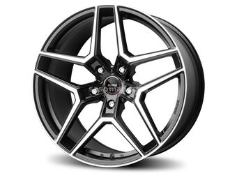 Alu felna 20X9.0 5/130 ET50 71.5 Momo RF06 Matt Black Polished