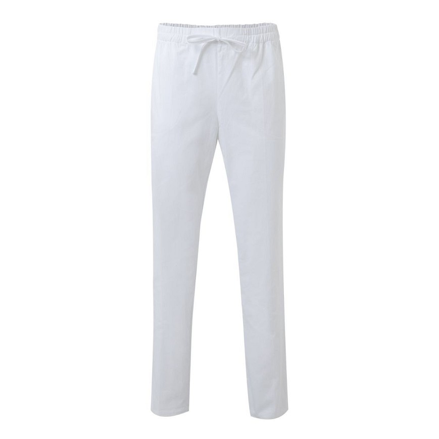 533005 Medicinska pantalone 190 gr ,100% pamučne bela