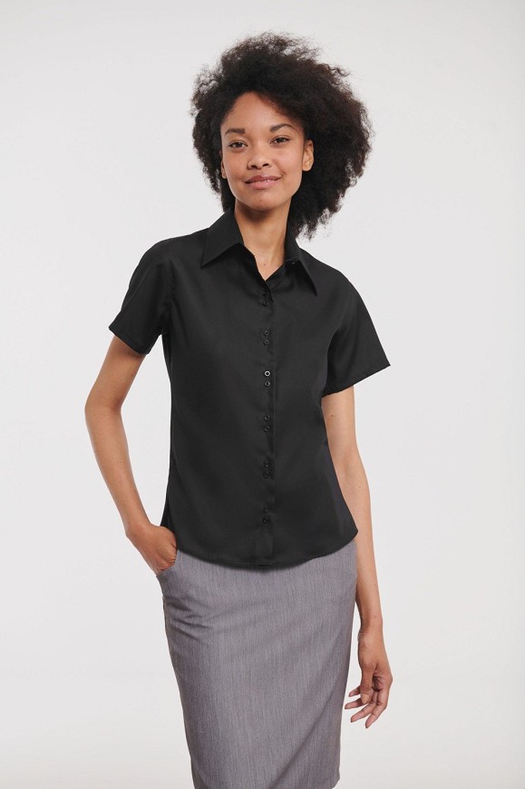 RUSSELL ženska košulja sa kratak rukavima ULTIMATE NON-IRON