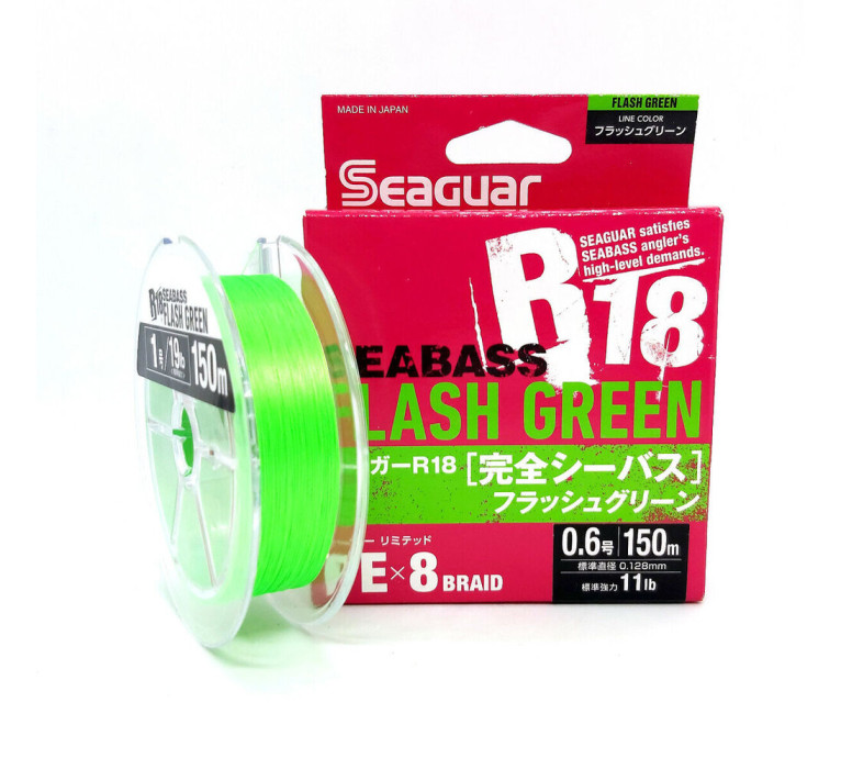 Seaguar R18 Sea Bass Flash Green