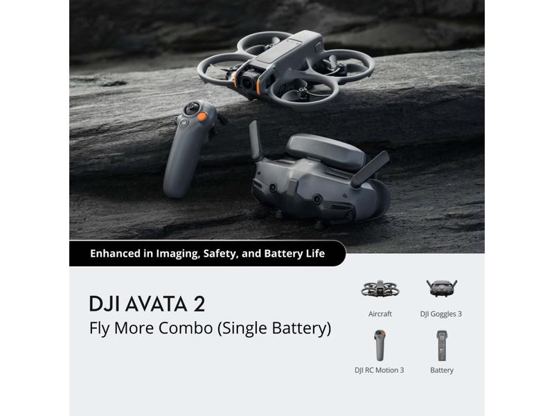 Dron DJI Avata 2 Fly More Combo (Single Battery)