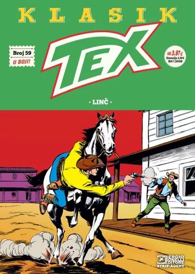 Strip agent Tex klasik 59 - Linč