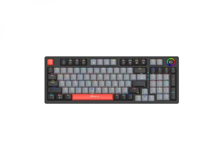 Tastatura Xtrike GK987G RGB osvetljenje, plavi svčevi, USB, mehanička