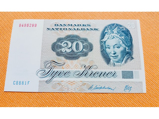 Danska 20 kronor 1972