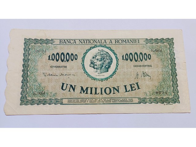 Rumunija 1000000 lei 1947