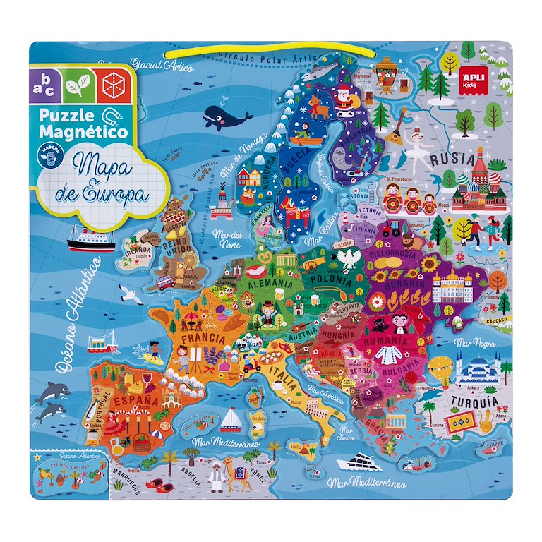 Magnetna mapa Evrope
