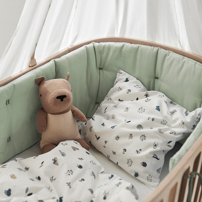 Leander ogradica za krevetac,Sage green