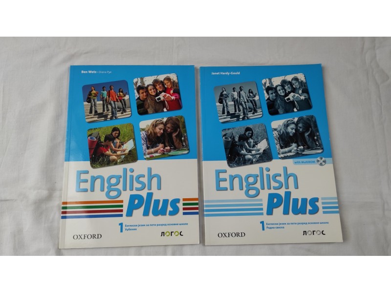 English Plus 1 komplet za engleski za 5 LOGOS