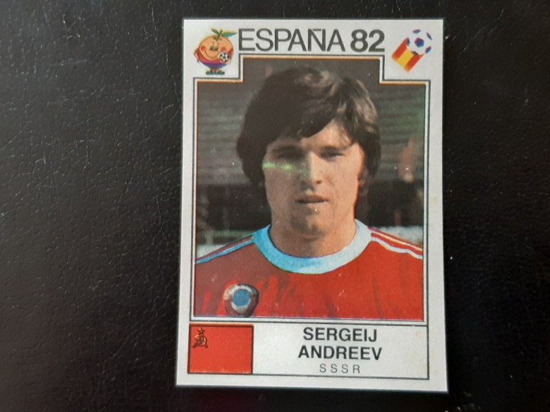 SPANIJA 82 PANINI 398 OPIS