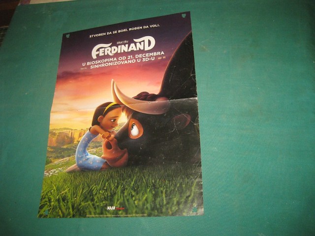 Poster (dvostrani) Ferdinand, Tijana Bošković, Viktorij