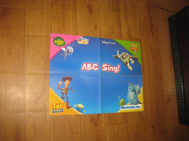 Poster (dvostrani) Toy Story 2, ABC sing!