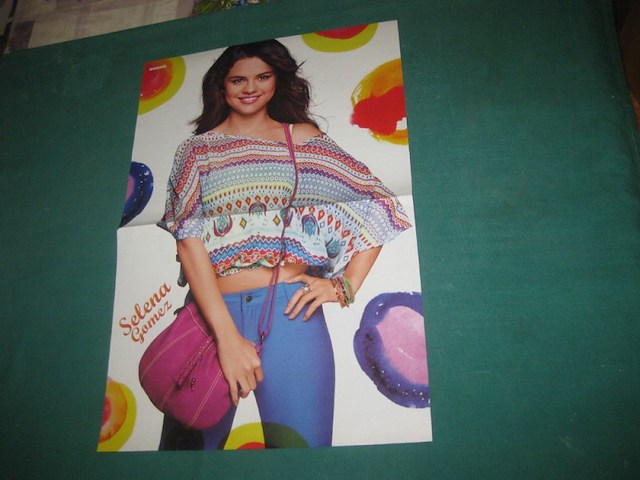 Poster (dvostrani) Selena Gomez, Milica Mandić