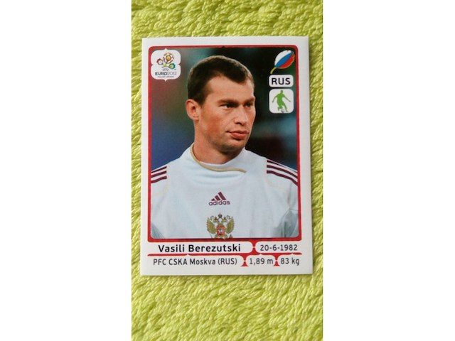 Panini EURO 2012 sličica broj 118