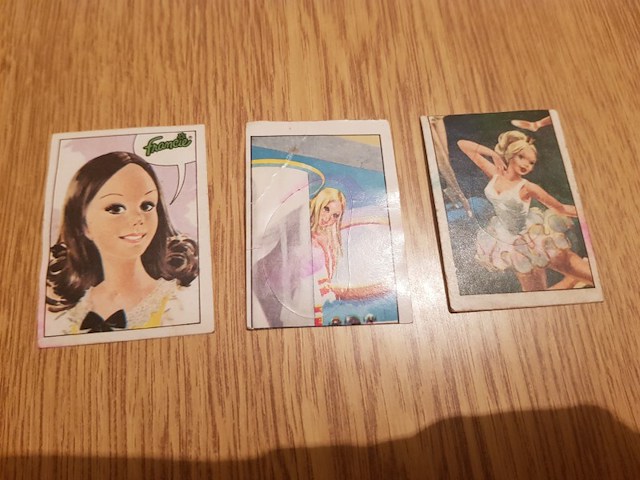 Slicice Barbie 1976. (Decje novine/Panini)