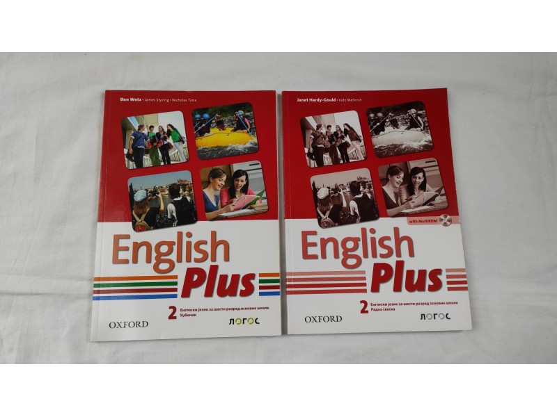 English Plus 2 komplet za engleski za 6 LOGOS