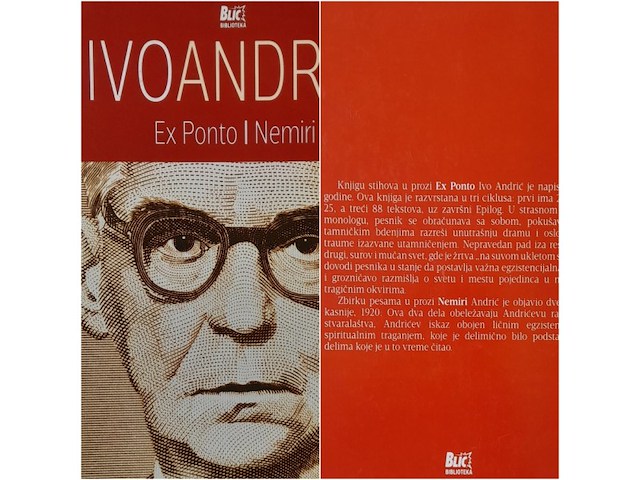 Ivo Andrić - Ex Ponto i Nemiri