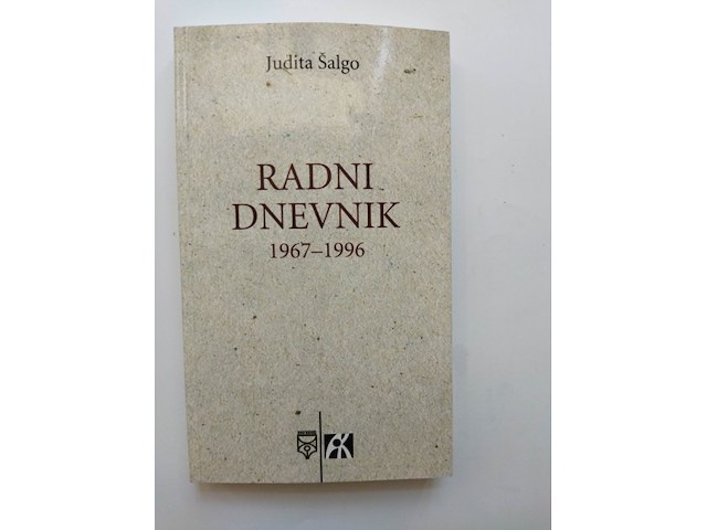 Radni dnevnik 1967-1996, Judita Šalgo