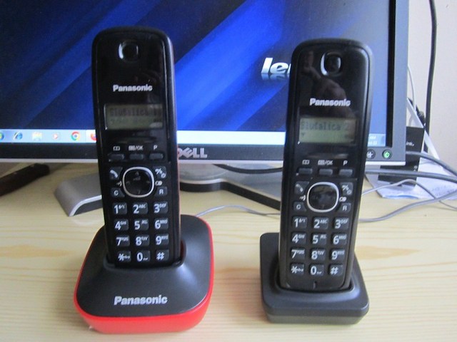 Panasonic KX-TG1611FX - DUO sa NOVIM baterijama