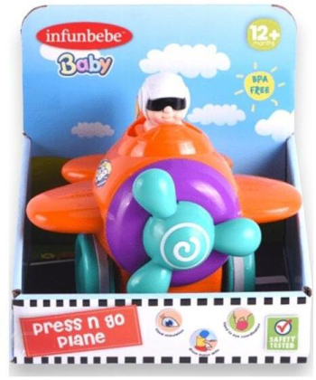 Infunbebe igracka za bebe Avion Press and Go 12m+ - PL7000
