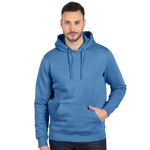 ABSOLUT HOODY, DUKSERICA SA KAPULJAČOM OD ORGANSKOG PAMUKA, 280 G/M2, SVETLO PLAVA