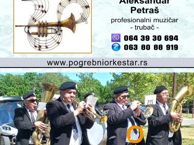 Trubači pogrebni orkestar pleh muzika za sahrane Srbija