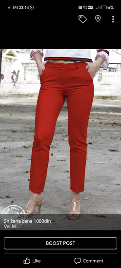 Cigaret pantalone