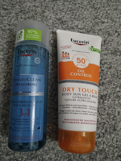 Eucerin sun dry touch gel spf50