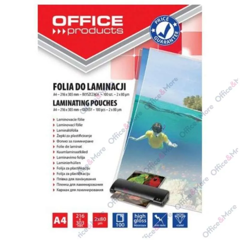 FOLIJA ZA PLASTIFIKACIJU A4/80mic PAK100-20325415