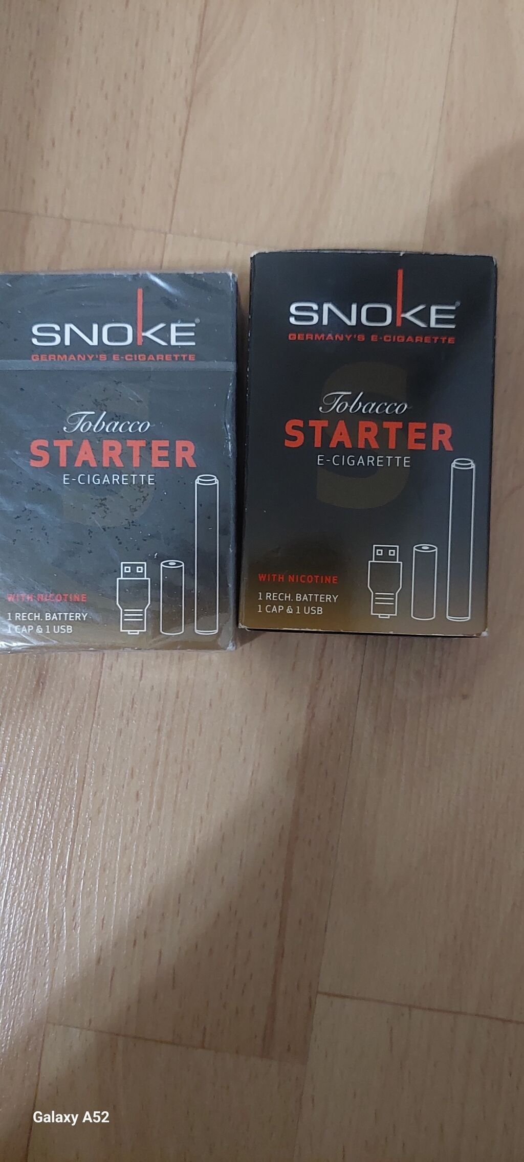 Elektronske cigarete SNOKE tabacco baterija usb punjac i tabako