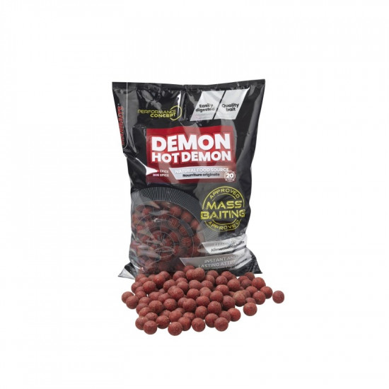 STARBAITS BOILE HOT DEMON 14MM 3KG MASS BAITING