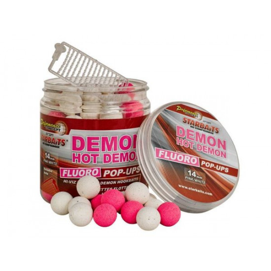 STARBAITS HOT DEMON POP UPS FLUO 14MM