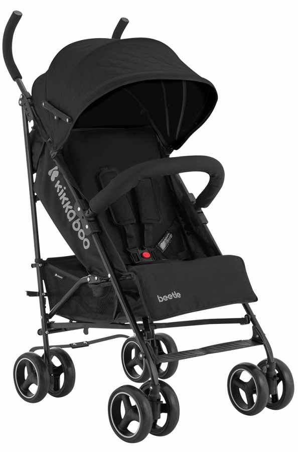 Kisobran kolica za bebe BEETLE, KikkaBoo, Black