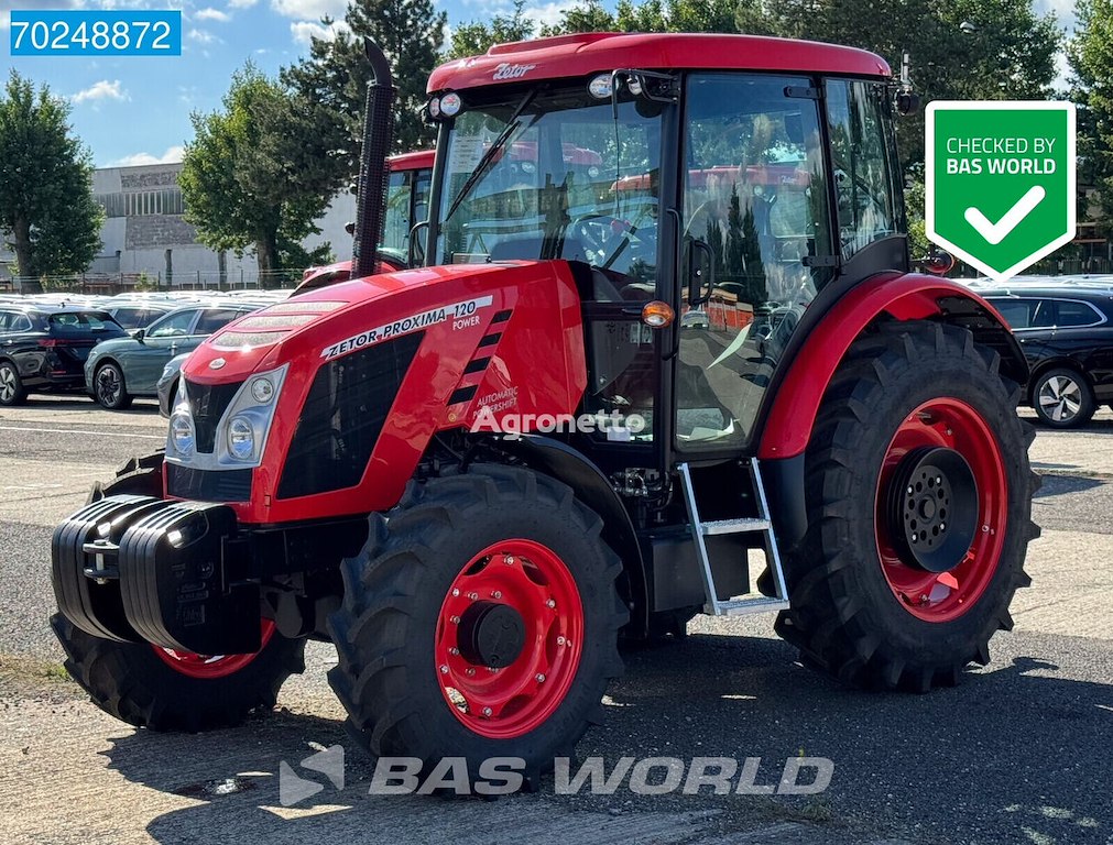 Novi Zetor Proxima Power 120 4X4 MORE UNITS AVAILABLE! traktor točkaš