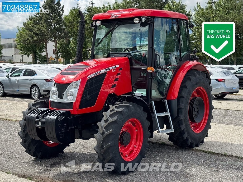 Novi Zetor Proxima Plus 110 4X4 MORE UNITS AVAILABLE! traktor točkaš