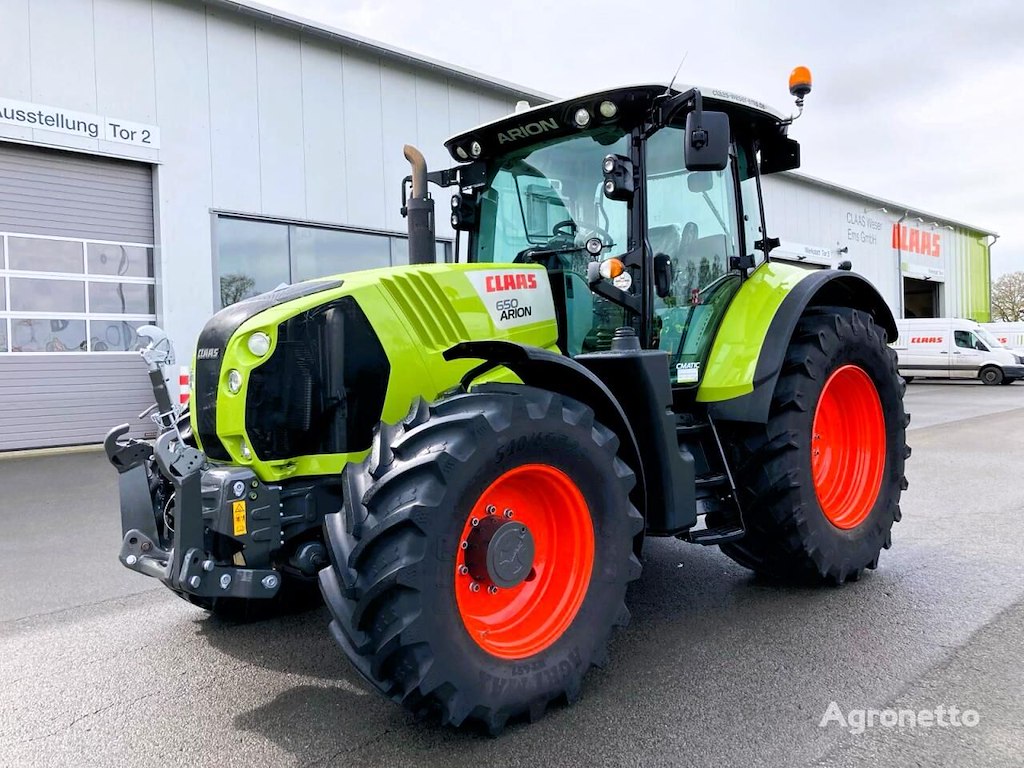 Claas ARION 650 CMATIC traktor točkaš