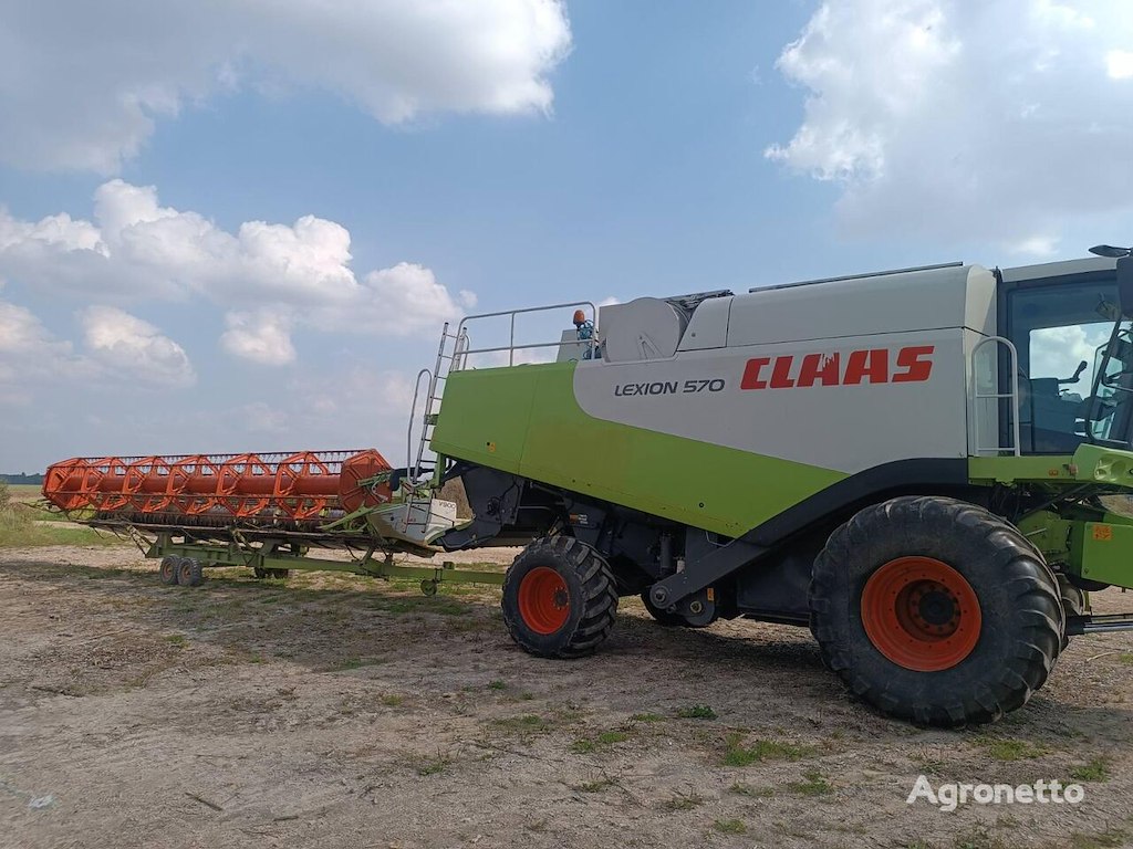 Claas Lexion 570 4WD kombajn za žito