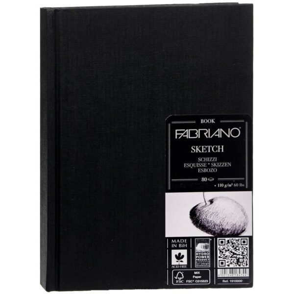 FABRIANO BOOK SKETCH BLOK A5 110gr 80L uspravni (19100001)