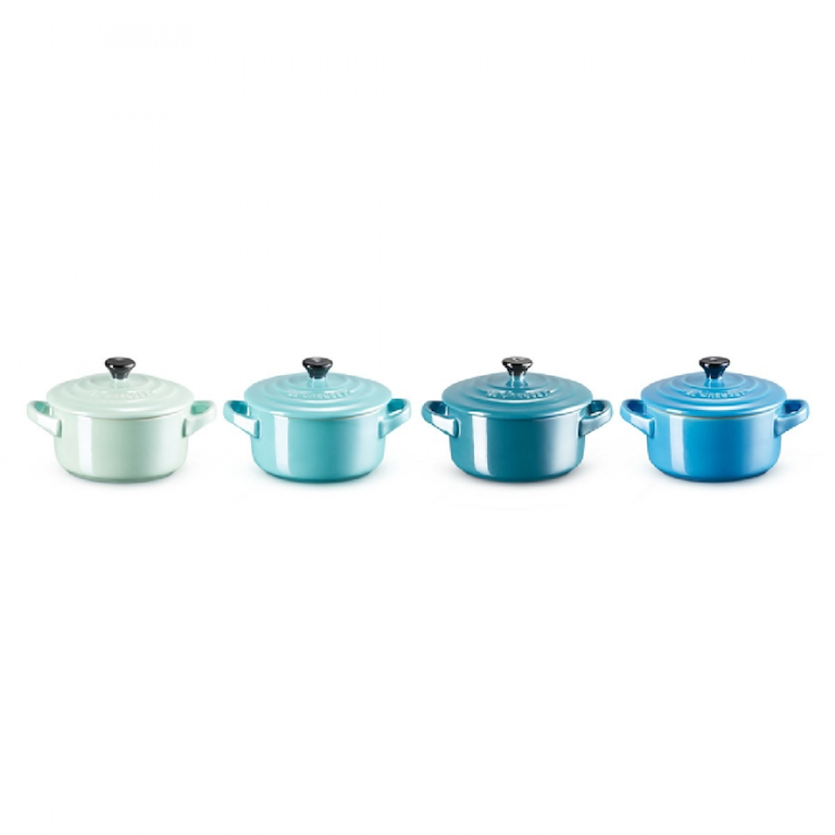 Le Creuset set od 4 male keramičke kaserole, 10 cm, 0.25 l