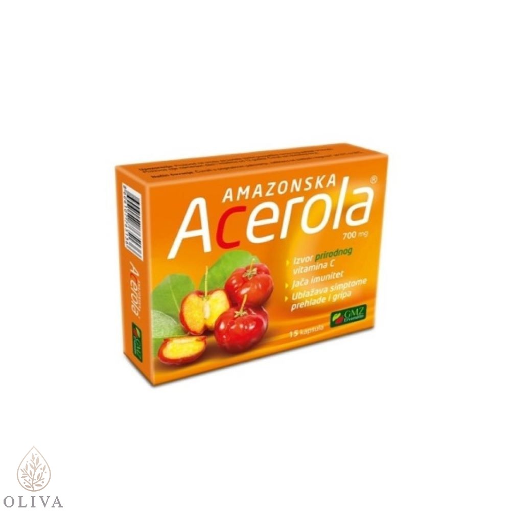 AMAZONSKA ACEROLA 500MG CAPS 15 ERVAMATIN